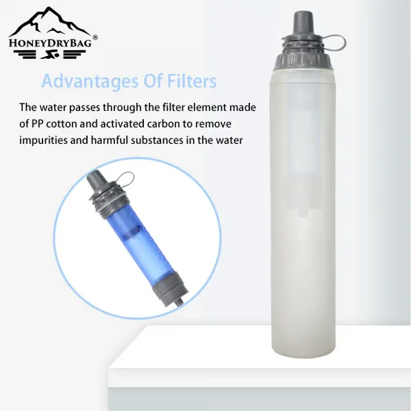 Soft Flask with Filter | HoneyDryBag