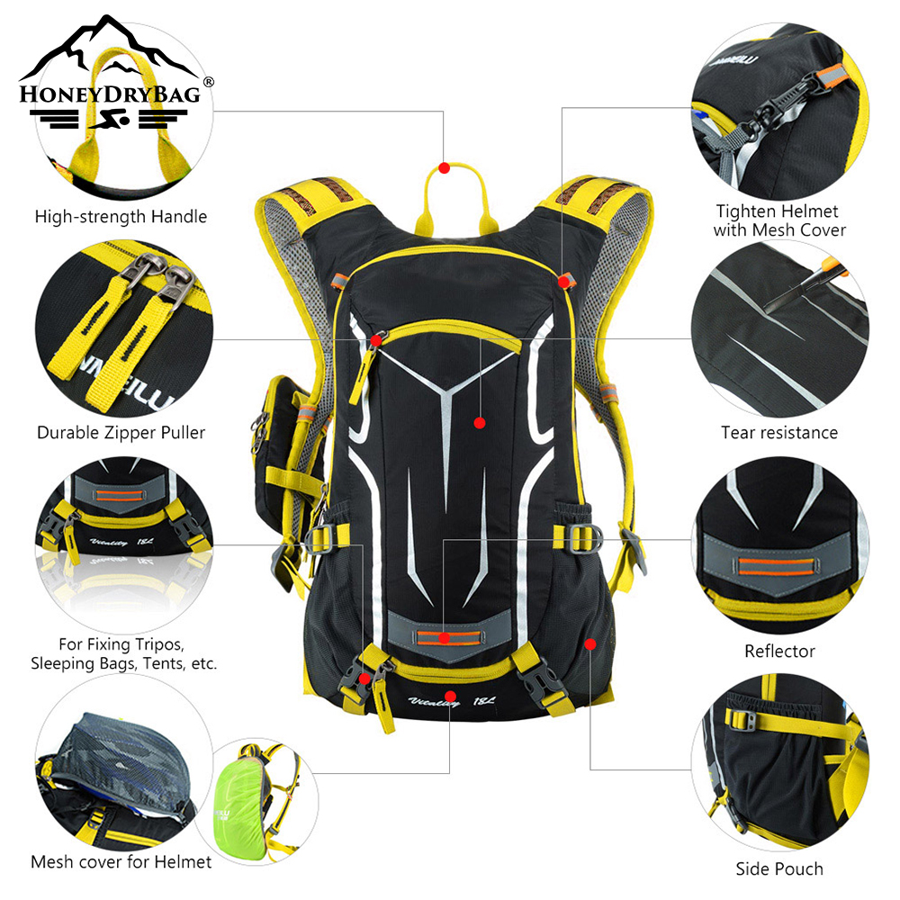 Customizable Polyester Hydration Pack | HoneyDryBag