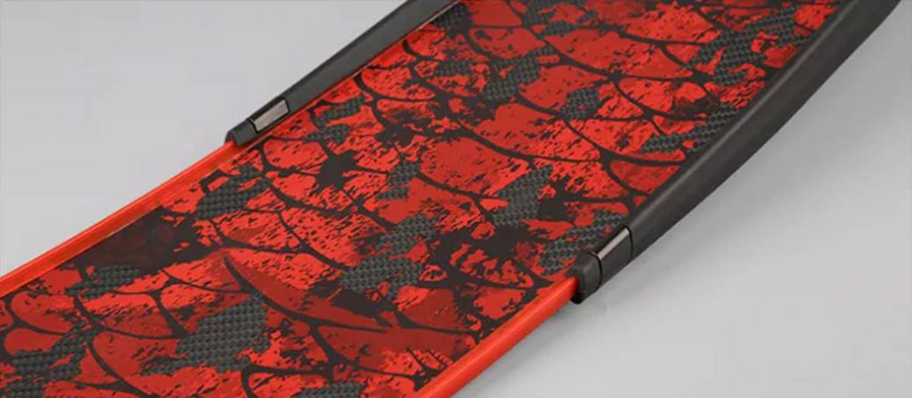 Full Foot Carbon Fiber Freediving Long Fins | HoneyDryBag